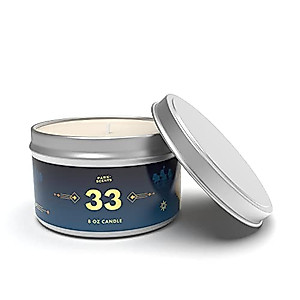 Park Scents 33 Candle - Luxury Scented Candle - Inspired by Club 33 at Disneyland - Handmade in The USA - Soy Blend | 8 oz tin