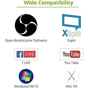 Capture Card, USB3.0/Type-C HDMI Video Game Capture Card,4K 30FPS,HD 1920x1080p 60FPS, with Mic Input and HDMI Passthrough for PS3/ PS4 Xbox Wii u Compatible with Windows, Linux, macOS, OBS Streaming