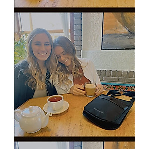 Sherpani Prima, Anti Theft Crossbody Bag, Travel Bag, Small Shoulder Bag, Cross Body Bag, Purses for Women (Carbon)