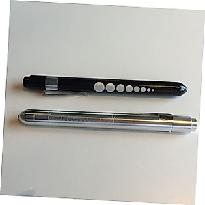 CIYODO 6 Pcs LED Pen Light Doctor Pupil Pen Light Nurse Accessories Light Pen for Nurses Mini Flashlight Pocket Pen Light Pen Light Flashlight Nurses Pin Light Nursing LED Pen Lights Red