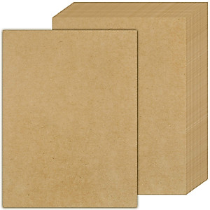 Kraft Paper,Kraft Cardstock for Arts, Crafts, Office, 70 Sheets 8.5 x 11 Inches 180GSM Kraft Paper