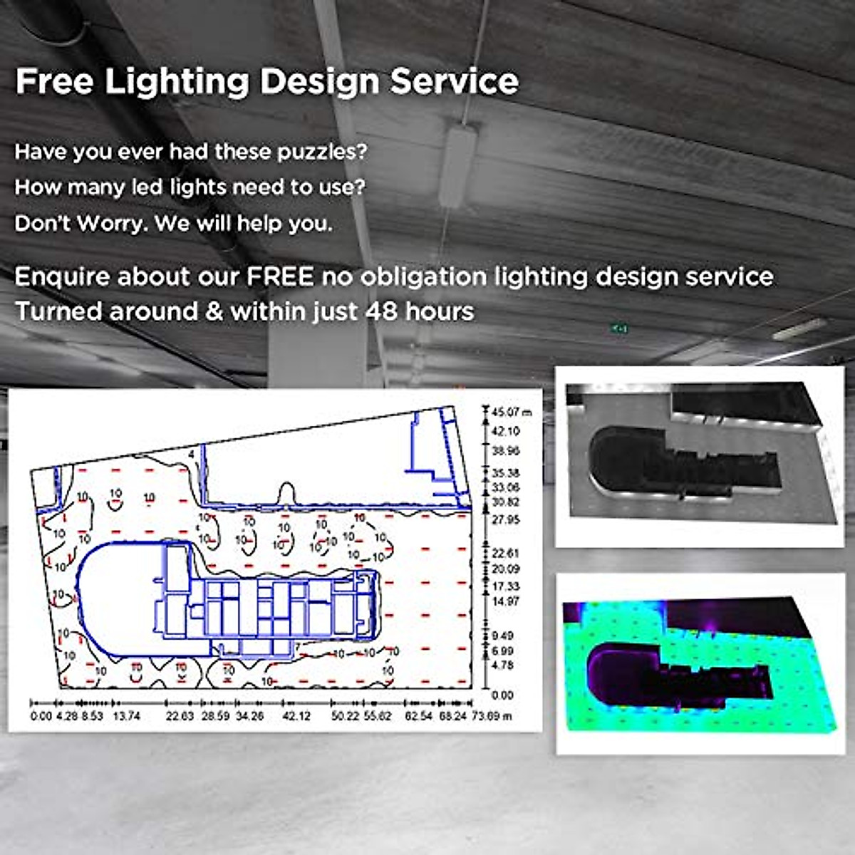 4FT LED Vapor Tight Light, 40W 4400 Lumens LED Vapor Proof Light, [100W Equivalent] 5000K, IP65 Warerproof, 100-277VAC, 0-10V Dimmable, Led Light for Garage Workshop Car Park Warehouse (1-Pack)