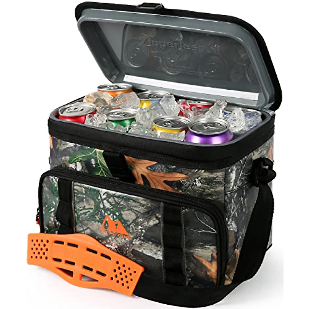 Arctic Zone 12 Can Realtree Zipperless HardBody Cooler Bag, Camo