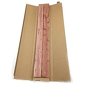 Cedar Elements Aromatic Red Cedar Planking Closet Liner - Tougue and Groove (30 Square Feet (2PK))