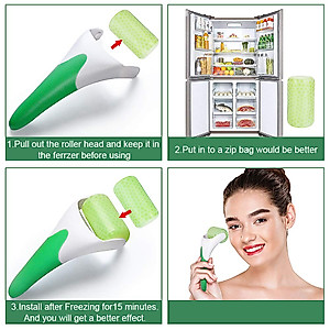 MARZAHAR Ice Roller, Ice Face Roller, Ice Roller for Face & Eye Puffiness Relief