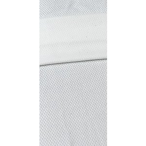 Tuva Textile 10 Yards Bolt of White Cotton Pique Fabric-Bird Eye Style
