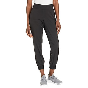 Callaway Women's Lightweight Stretch Golf Jogger, Caviar, X-Large