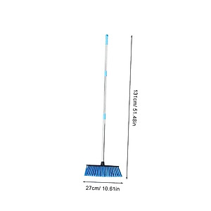 GOOHOCHY Long-Handled Broom Tool Office Garbage Cleaner Household Supplies Floor Wiper Kitchen Brooms for Sweeping Indoor Cleaning Btush Household Cleaning Supply Stable Broom ，pp，pet
