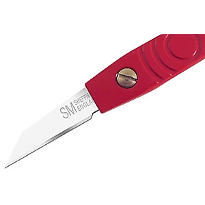 Swann Morton Dovetail Marking Knife, Craft Knife, Thin Blade, Cast Iron Handle, Fixed Blade, 5 Extra Blades, Swann Morton SM00