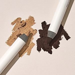 Julep When Pencil Met Gel Sharpenable Multi-Use Longwear Eyeliner Pencil 2 PC - Rich Brown, Rustic Gold Shimmer