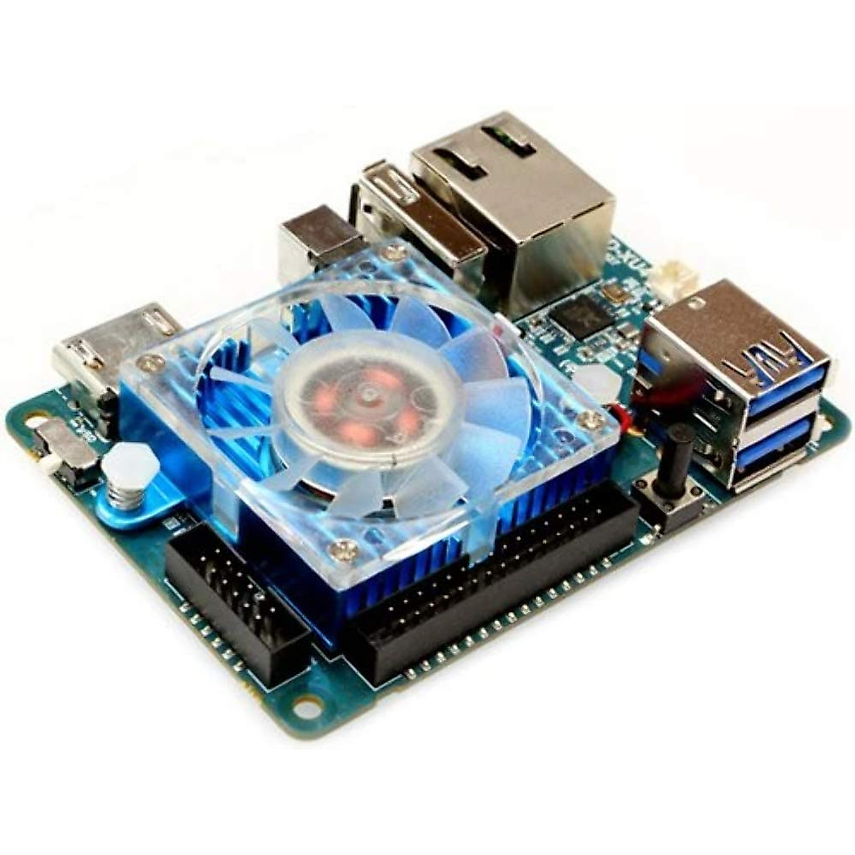 ODROID XU4 with Active Cooler and Power Supply