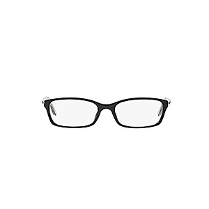 BURBERRY BE 2073 3164 Black Plastic Rectangle Eyeglasses 53mm