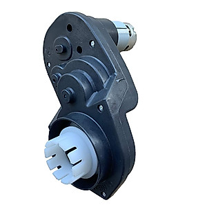 24V555 18000RPM Gearbox ，for Children's Electric Car Large Axle Hole, 24 Volt Motor with Gear Box for Disney Pink Princess Carriage Kids Ride On Car Parts