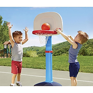 Little Tikes EasyScore Basketball Set Blue, 22" L x 23.75" W x 60" H