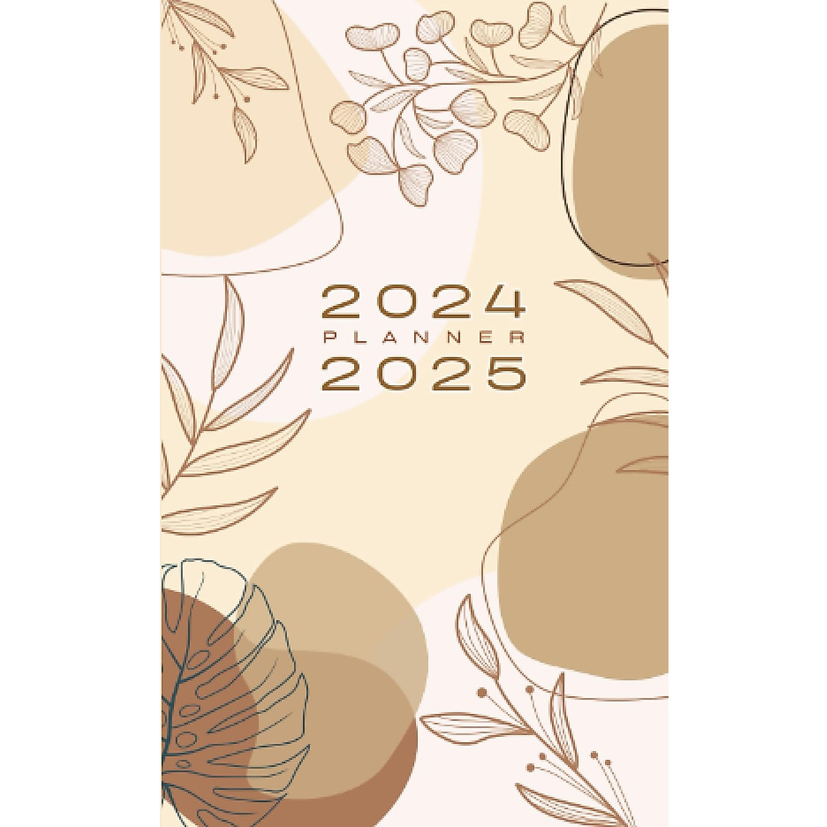 2024-2025 PLANNER: Two Year Monthly Pocket Calendar, From January 2024 - December 2025 with Holidays and Inspirational Quotes.