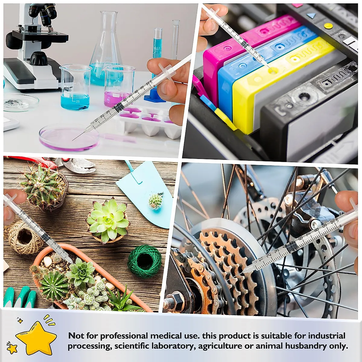 29 Gauge 1cc 1/2 inch 12.7mm Lab Measuring Dispensing Supplies