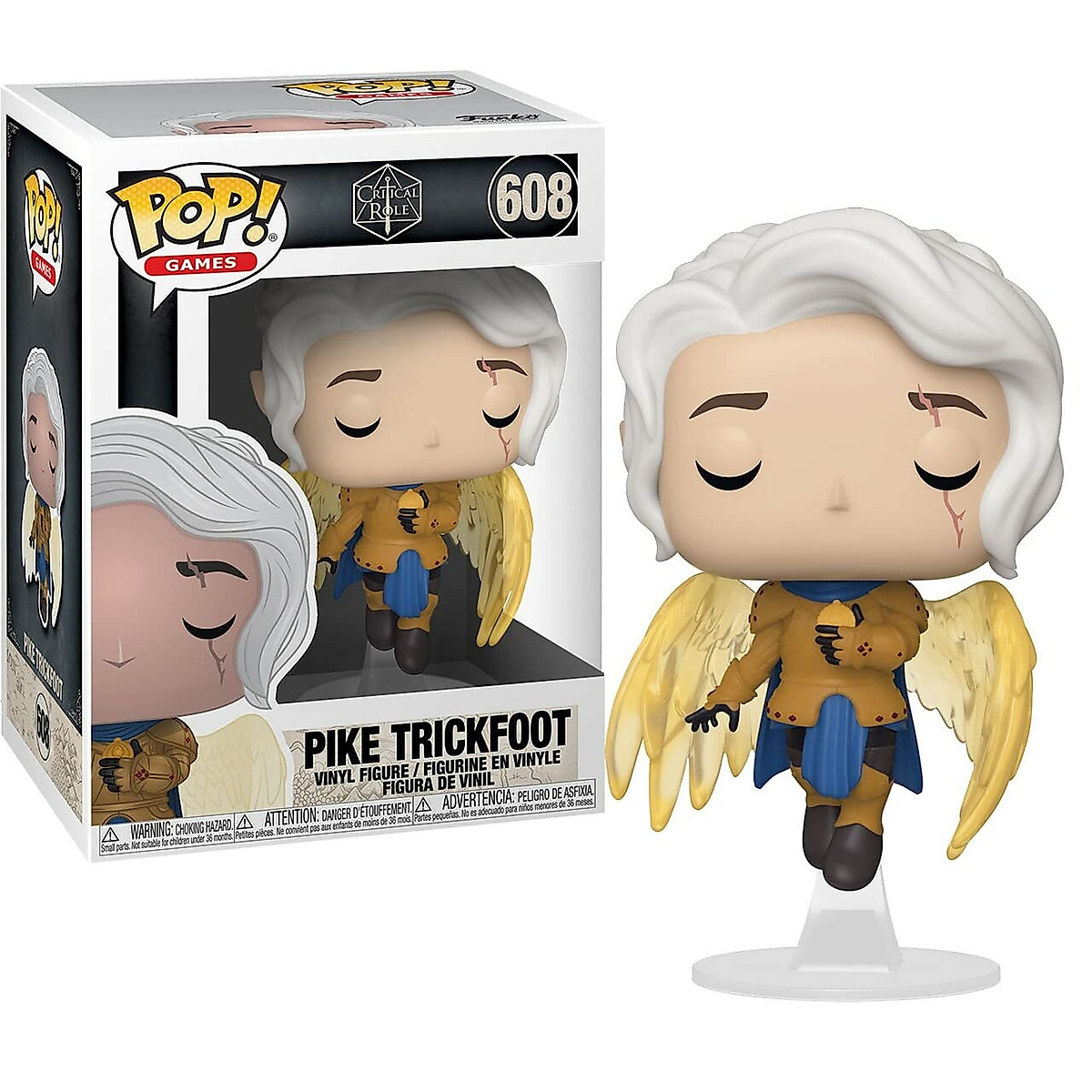 Funko Vox Machina - Pike Trickfoot Pop! Vinyl Figure (Bundled with Compatible Pop Box Protector Case)