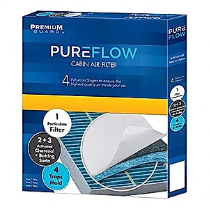 Pureflow Cabin Air Filter PC4255X | Fits 2016-12 BMW 328i, 2016-13 328i xDrive, 2020-12 320i, 2018-13 320i xDrive, 2019-17 330i xDrive, 2016-14 428i, 2018-16 330i, 2020-15 M4, 2018-14 Porsche 911