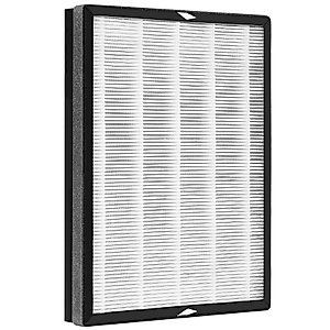Air Purifier Replacement Filter Compatible with AP007, 3-in-1 True HEPA Filter, Pre-Filter, High-Efficiency Activated Carbon Filter, 1 Pack