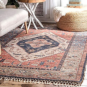 nuLOOM Diandra Flatweave Jute Area Rug, 3' x 5', Multi