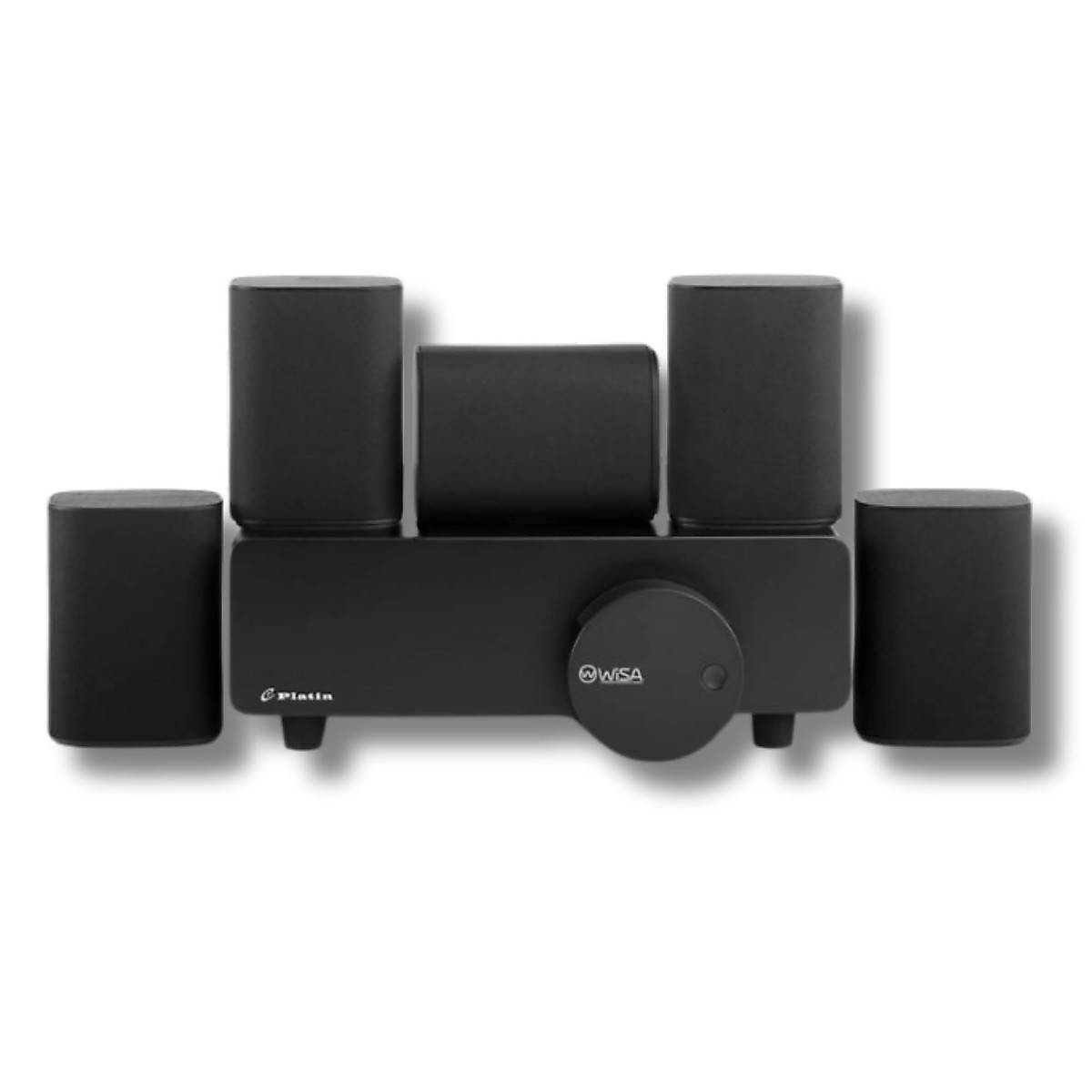 Platin Milan 5.1 Surround Sound Speaker System - Wireless Home Theater System for Smart TVs - WiSA Certified - with WiSA SoundSend Transmitter Included