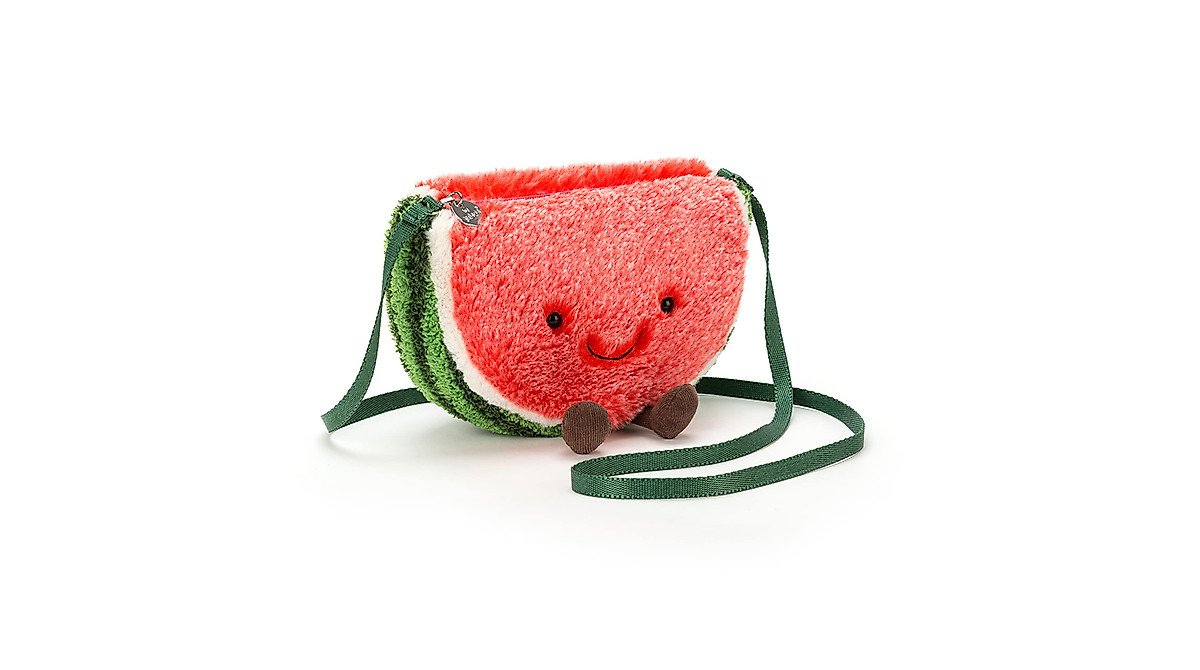 Fun Jellycat Amuseables Watermelon Plush Bag
