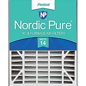 Nordic Pure 20x25x5 (19_3/4 x 24_1/4 x 4_7/8) Air Bear Replacement 266649-102 MERV 14 Air Filter 1 Pack