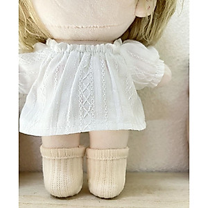 niannyyhouse 15cm 20cm Plush Doll Clothes Shorts Thickened Leggings Ribbed Socks Soft Stuffed Plush Toy Dress Up (a2, 20cm)
