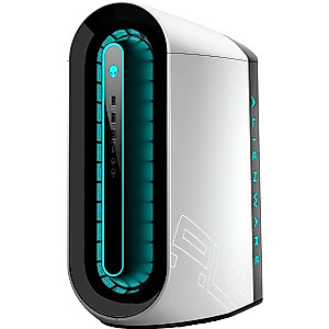 Dell 2022 Alienware Aurora R12 Gaming Desktop, GeForce RTX 3060 Ti 8GB GDDR6X, Intel 11th Gen 8-Core i7-11700F, 16GB HyperX DDR4 RAM, 512GB SSD+1TB HDD, Lunar Light White,1000W PSU, WiFi 6