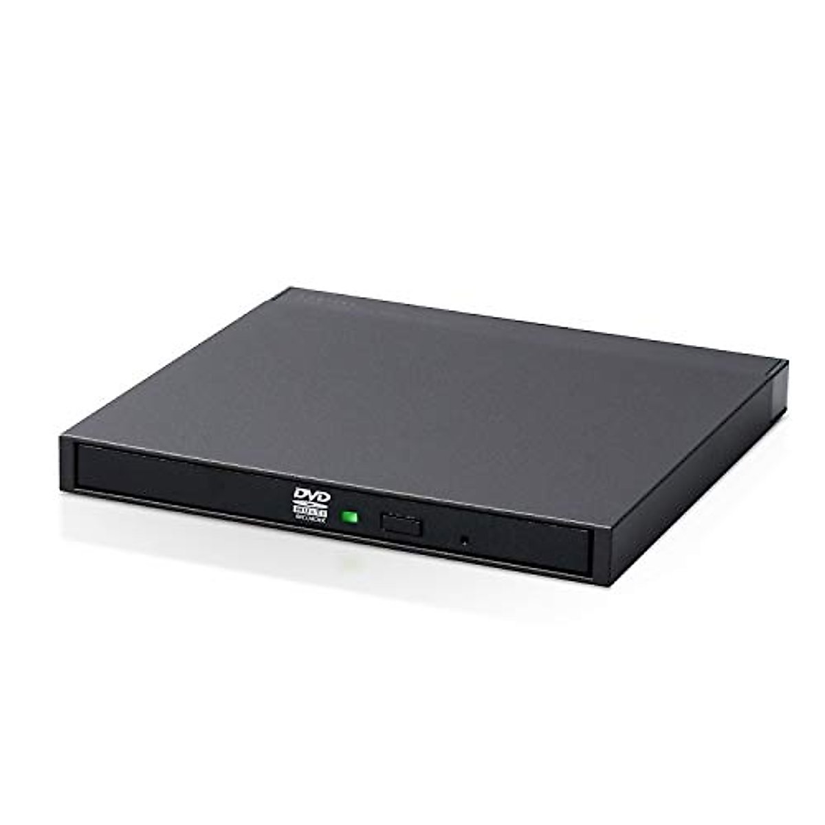ロジテック Logitec LDR-PML8U3VBK External DVD Drive, USB 3.2 (Gen1), Windows, Mac, Surface Compatible, Cyberlink, Writing/Playback/Editing Software Included, M-Disc Compatible, Black