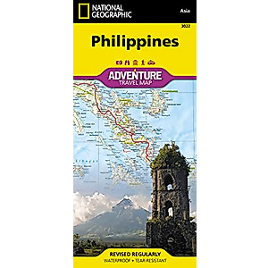Philippines Map (National Geographic Adventure Map, 3022)