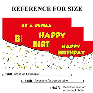 Cartoon Red and White Ball Birthday Backdrop Kids Red and White Ball Magical Pet Photo Background Decorations Child Cake Table Banner Supplies 7x5ft