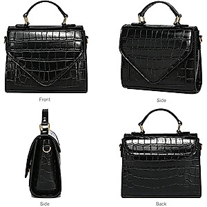 CATMICOO Croc Mini Purses for Women Trendy Small Handbags