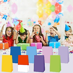 OULUN 16pcs Cartoon Animation Party Supplies Party Bags, Cartoon Animation Birthday Party Candy Bags, Thickened Paper Party Favor Bags