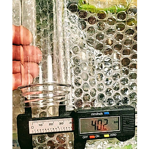 1UA Bottle Extra Large Preform 3x6.75oz and Regular 3x1.5oz (6pcs) Baby Soda Test Tubes Rugged Clear Plastic Geocache Waterproof Storage Science Experiment Container Electronics GPS Housing Unit IoT