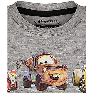 Disney Pixar Cars Lightning McQueen Tow Mater Toddler Boys 3 Pack Graphic T-Shirts Multicolor 5T