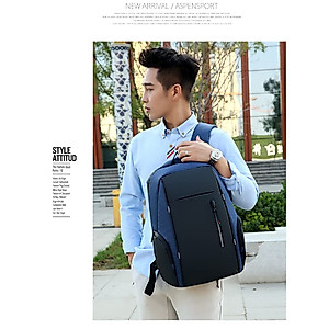 Men's Business Bag Laptop Bag Multifunctional USB Backpack Large Capacity Backpack Printable Logo (?)