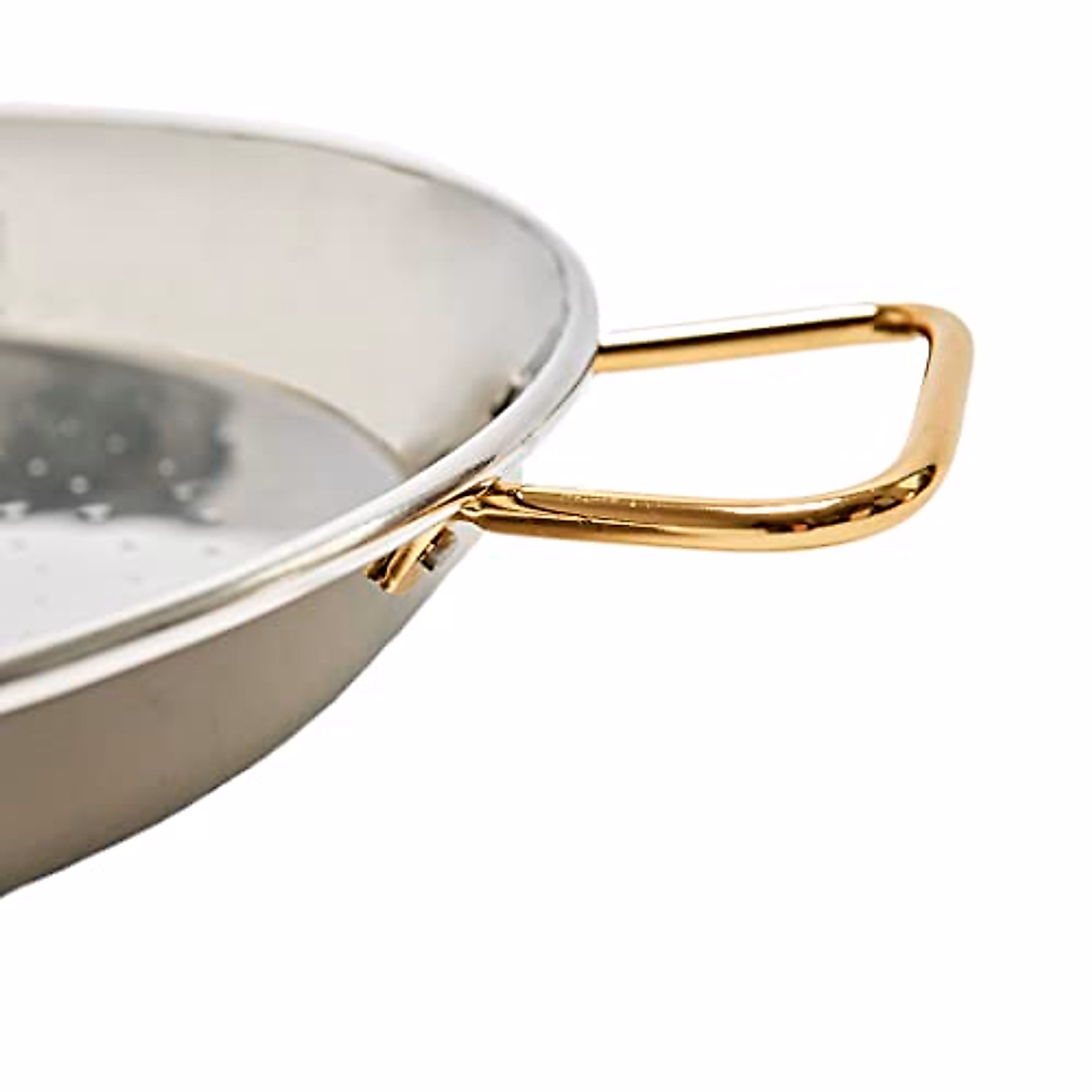 Garcima 22-Inch Stainless Steel Paella Pan, 55cm