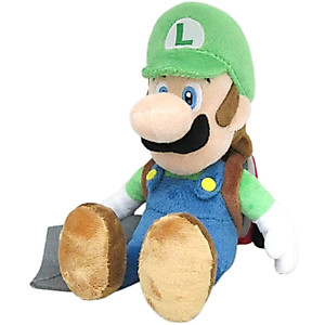 Little Buddy 1353 Super Mario Series Luigi's Mansion 10" Luigi with Ghost Vacuum Poltergust Plush, 7