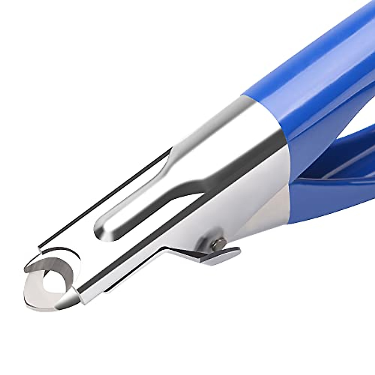 ATO-DJCX Dog Cat Nail Clippers, Professional Pet Claw Trimmer, Free Nail File, Stainless Steel Razor Sharp Blade Dog Toes Cutter Grooming Tools for Small Medium Large Animal Pets Blue