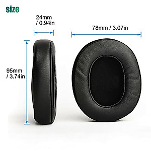 Ear Pads for Skullcandy Crusher 3.0 Wireless Hesh3 Replacement Soft Cushion Foam
