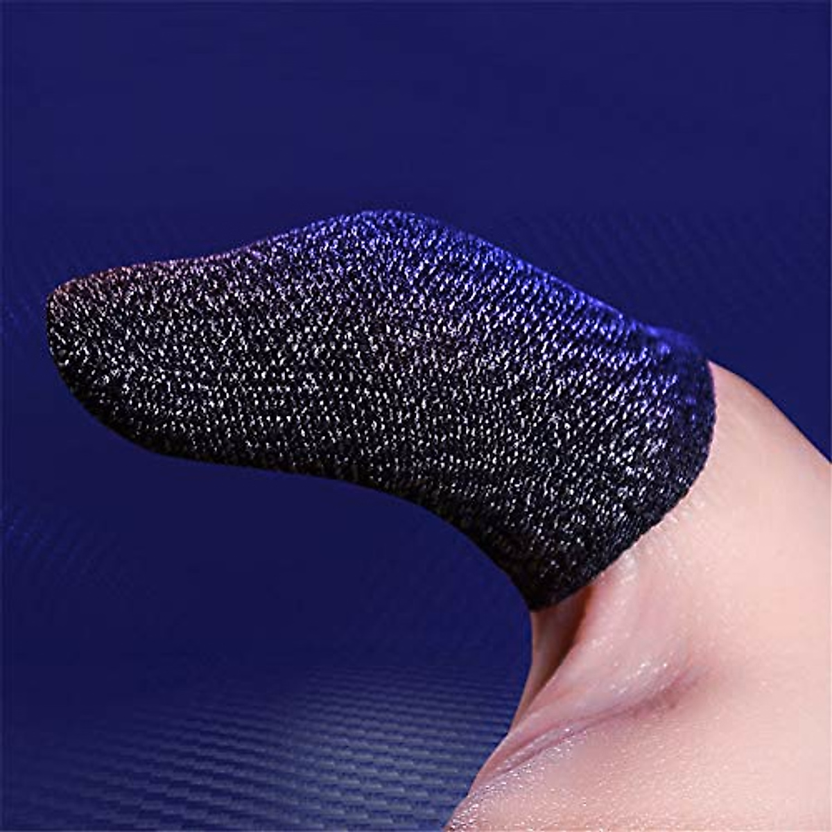 Mobile Game Controller Finger Sleeve Sets [12 pcs],Anti-Sweat Breathable Touchscreen Finger Sleeve for Mobile Phone Games