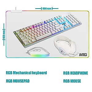 TechMagnet Computer Desktop PC, Intel Core i5, Siwa 8, 16GB RAM, 128GB SSD Boot + 1TB HDD, 27 Inch Monitor, Gaming Kit with Webcam, WiFi, Win 11 Home (Renewed)