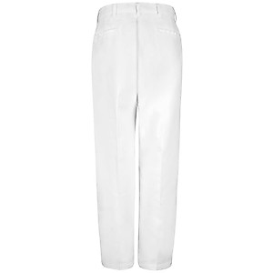 Red Kap Men's Specialized Work Pant, White, 30x32