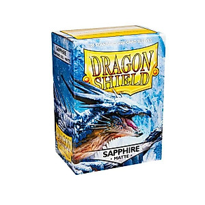 Dragon Shield Matte Black Standard Size 100 ct Card Sleeves Individual Pack