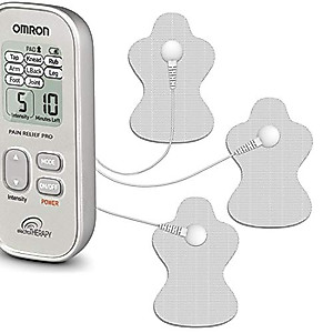 DONECO Omron Compatible TENS Electrodes - 10 (5 Pair) Premium Omron Compatible Replacement Pads for TENS Units