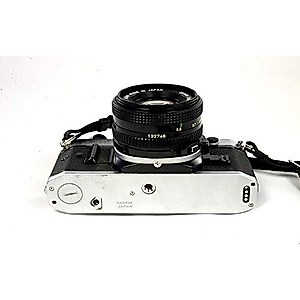 Vintage Canon AE-1 Program 35mm SLR Camera with 50mm 1:1.8 Lens