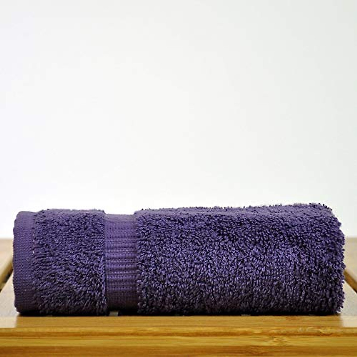 Luxury Hotel & Spa Collection Highly Absorbent, quick dry 100% Turkish Cotton 700 GSM, Eco friendly Towel, For Bathroom, Gymand Kitchen Dobby Border Soft Towel Set (Mix Color, Wash Cloths - Set of 12)