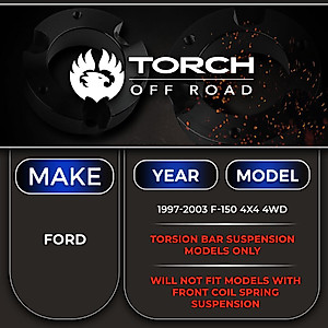TORCH 3" Front Leveling Lift Kit With Tool For 1997-2003 Ford F150 F-150 4x4 4WD