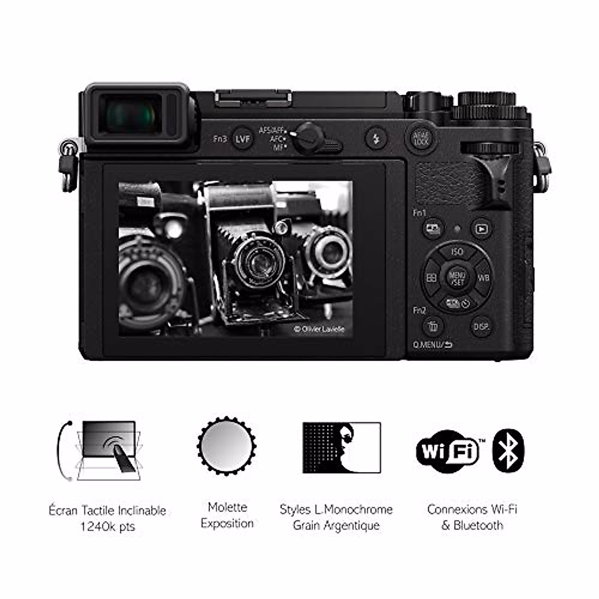 Panasonic Lumix DC-GX9 Mirrorless Micro Four Thirds Digital Camera Body Only Black (Kit Box)